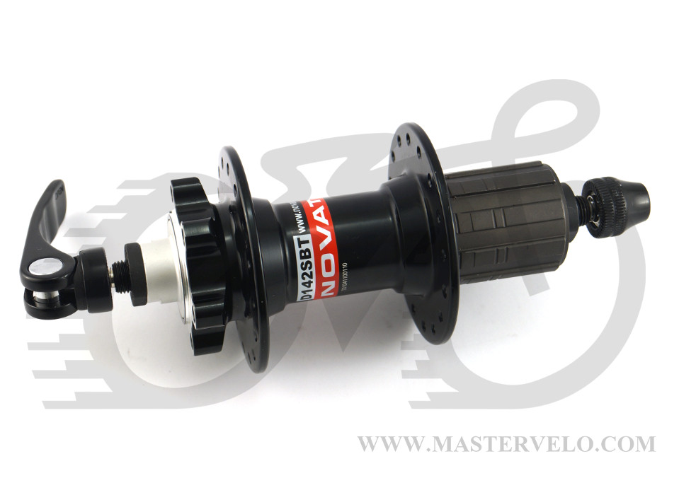 Втулка задняя Novatec D142SBT (FH), 36сп, 8/9 зв, черн