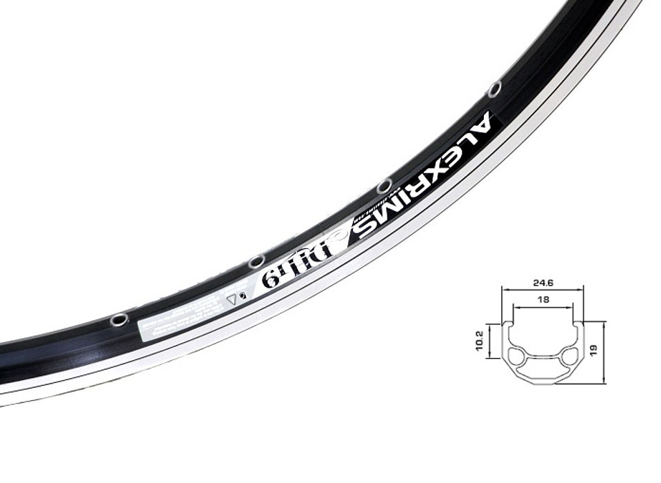 Обод 26" Alex Rims DH19 559x18мм пист. 36 отв.