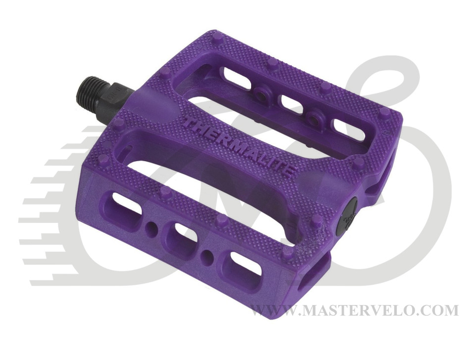 Педали Stolen THERMALITE PEDAL 9/16" LOOSE BALL, пара, фиолетовый