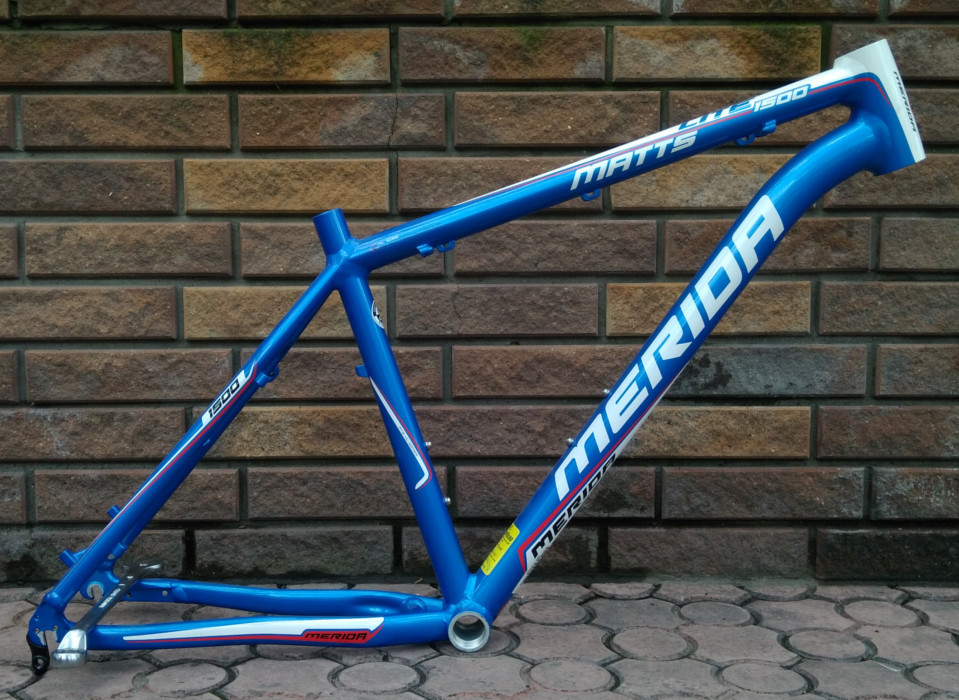 Рама MERIDA Matts Lite 1500-D 18", под колесо 26" син-бел.