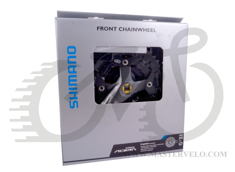 Шатуны Shimano FC-M391 Acera, 175мм, 44x32x22, черн.