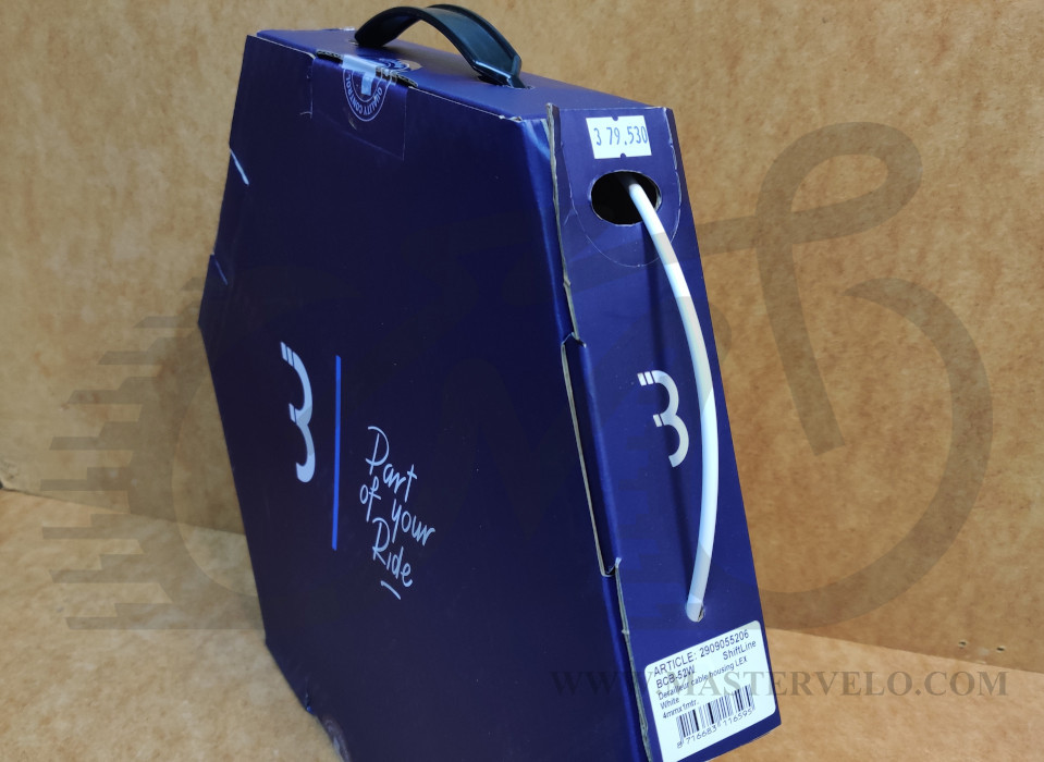 Боуден переключ. BBB BCB-52W "ShiftLine" LEX белый 4мм (8716683048797)